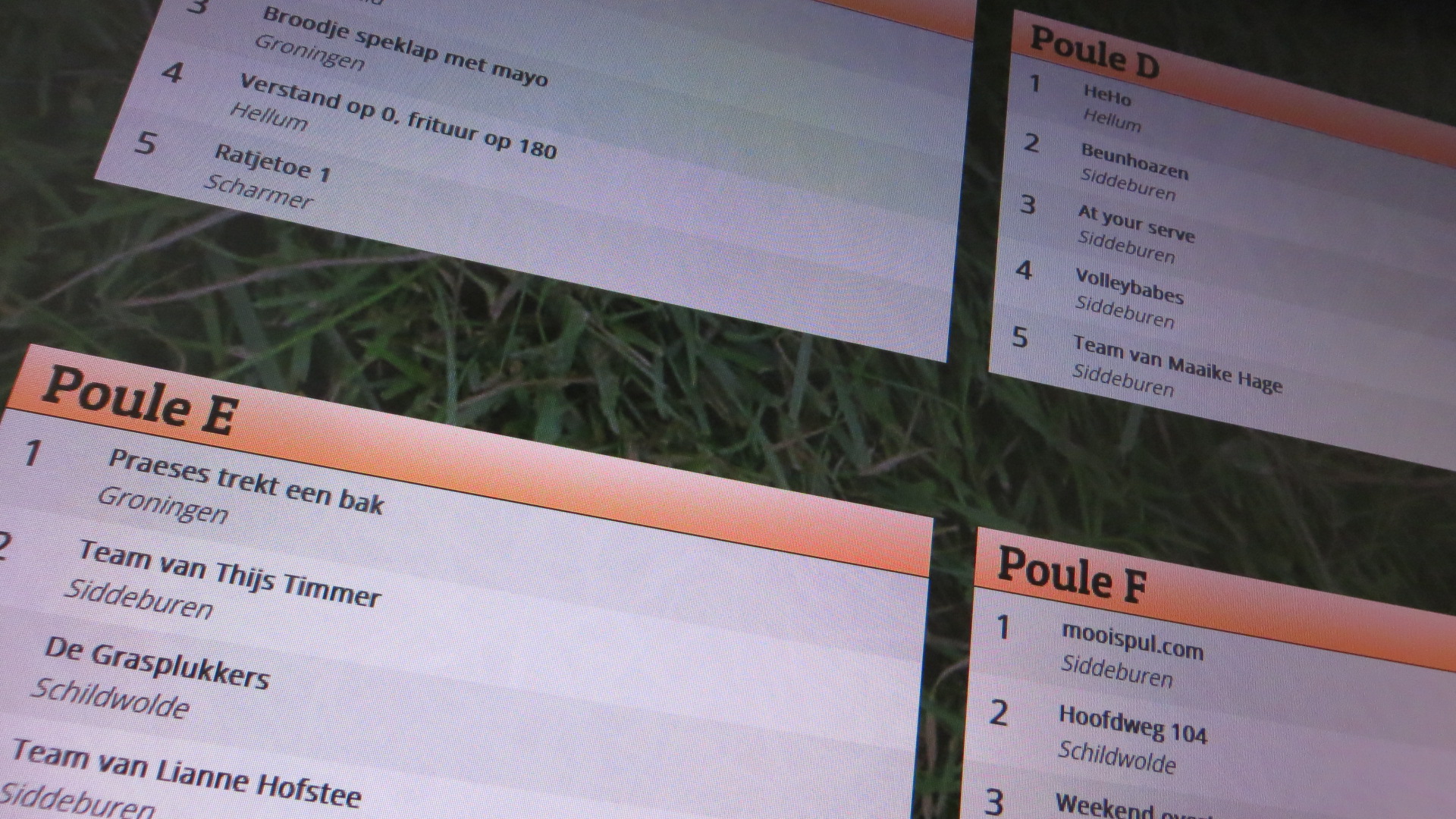 Poule-indeling 2025 bekend! – Stichting Aigenwies